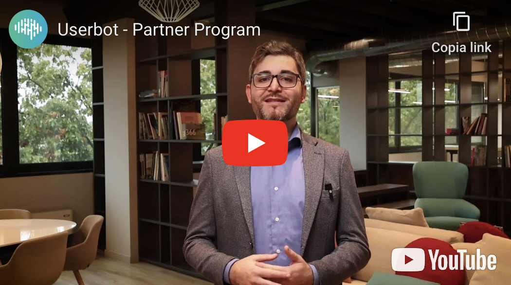 Diventa Partner di Userbot.AI